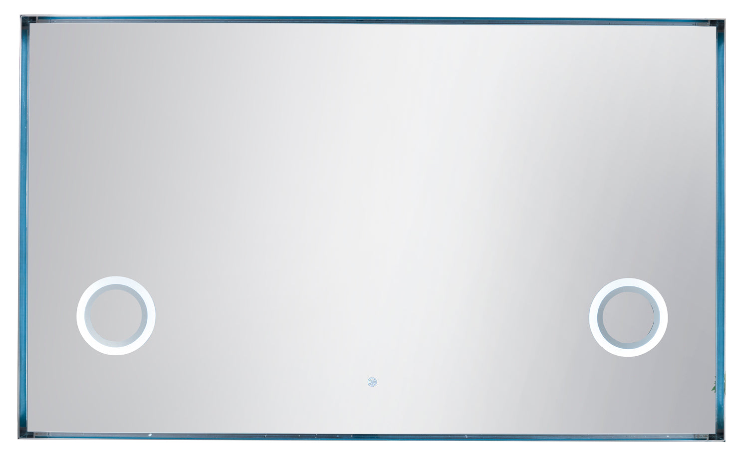 70" Levitate Mirror, Plated Nickel